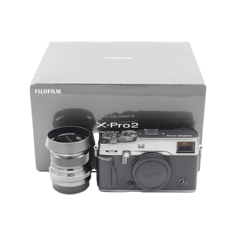 FUJIFILM XPro2 GR Silver + kit 23mm F2 silver - Máy Ảnh Xách Tay Nhật