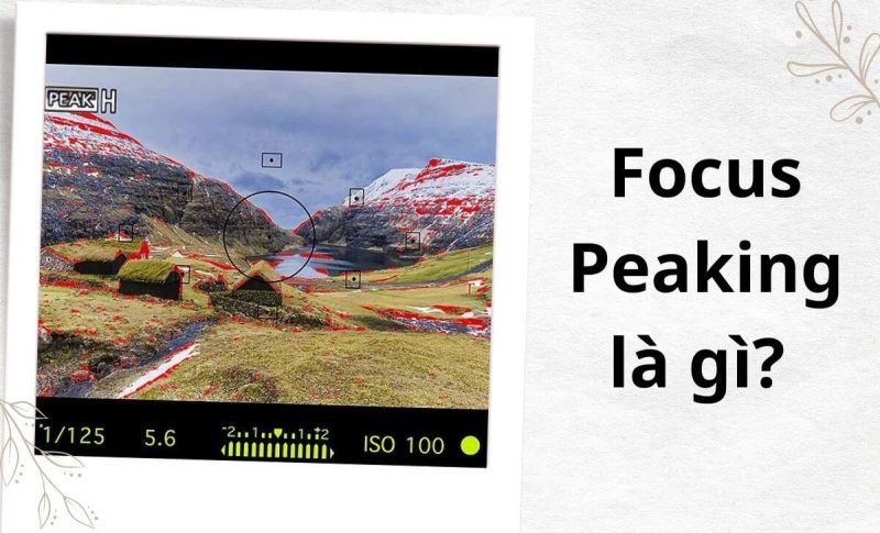 Focus Peaking là gì? Được sử dụng như thế nào trong nhiếp ảnh? - Máy Ảnh Xách Tay Nhật